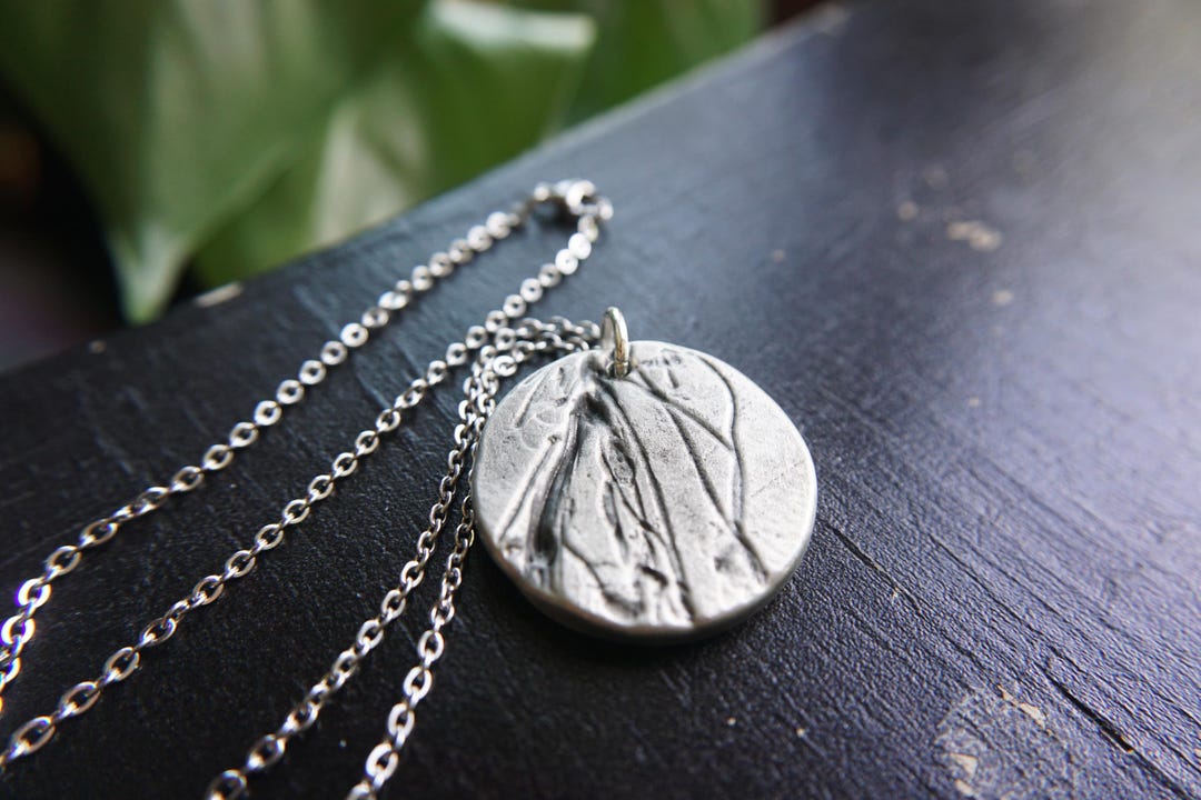 Roots. Rustic Hand-poured Pewter Roots Pendant, Botanical Jewelry ...