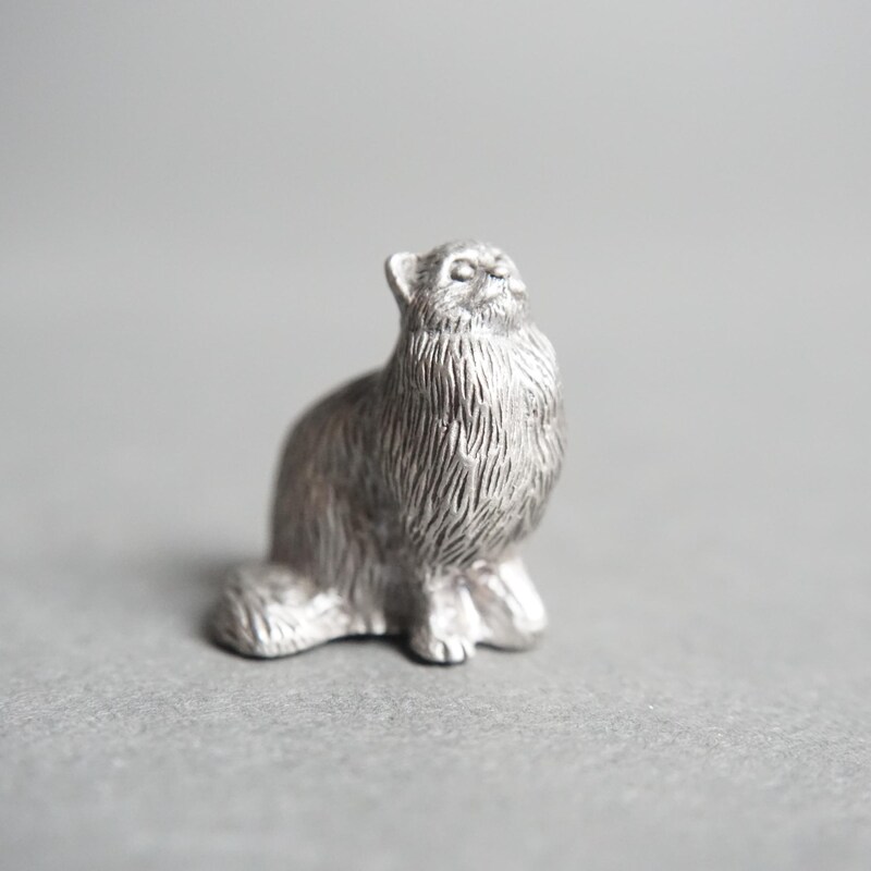 Cute Cat Figurine - Etsy