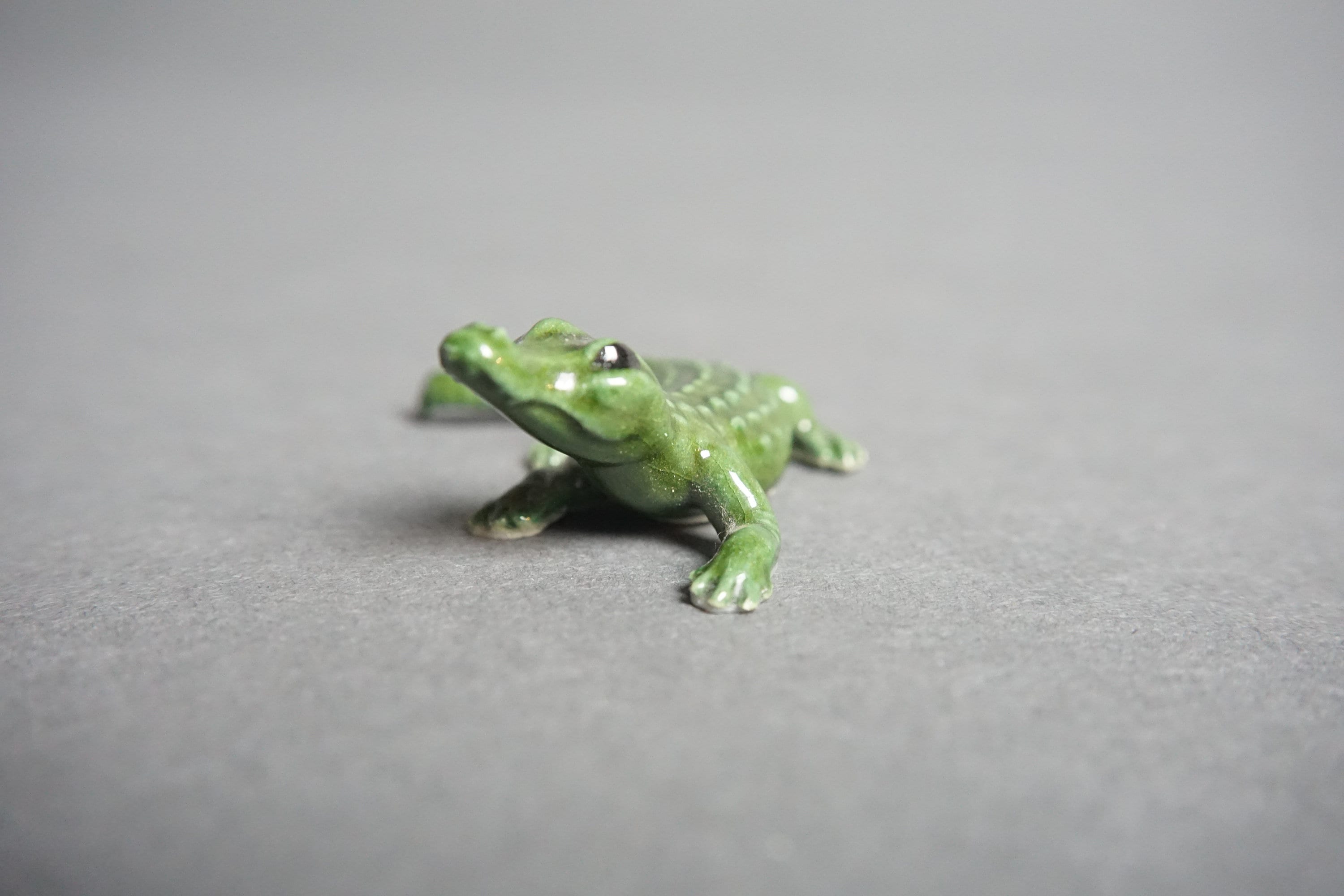 Hagen Renaker Ceramic Alligator Figurine, Miniature Mama Alligator ...