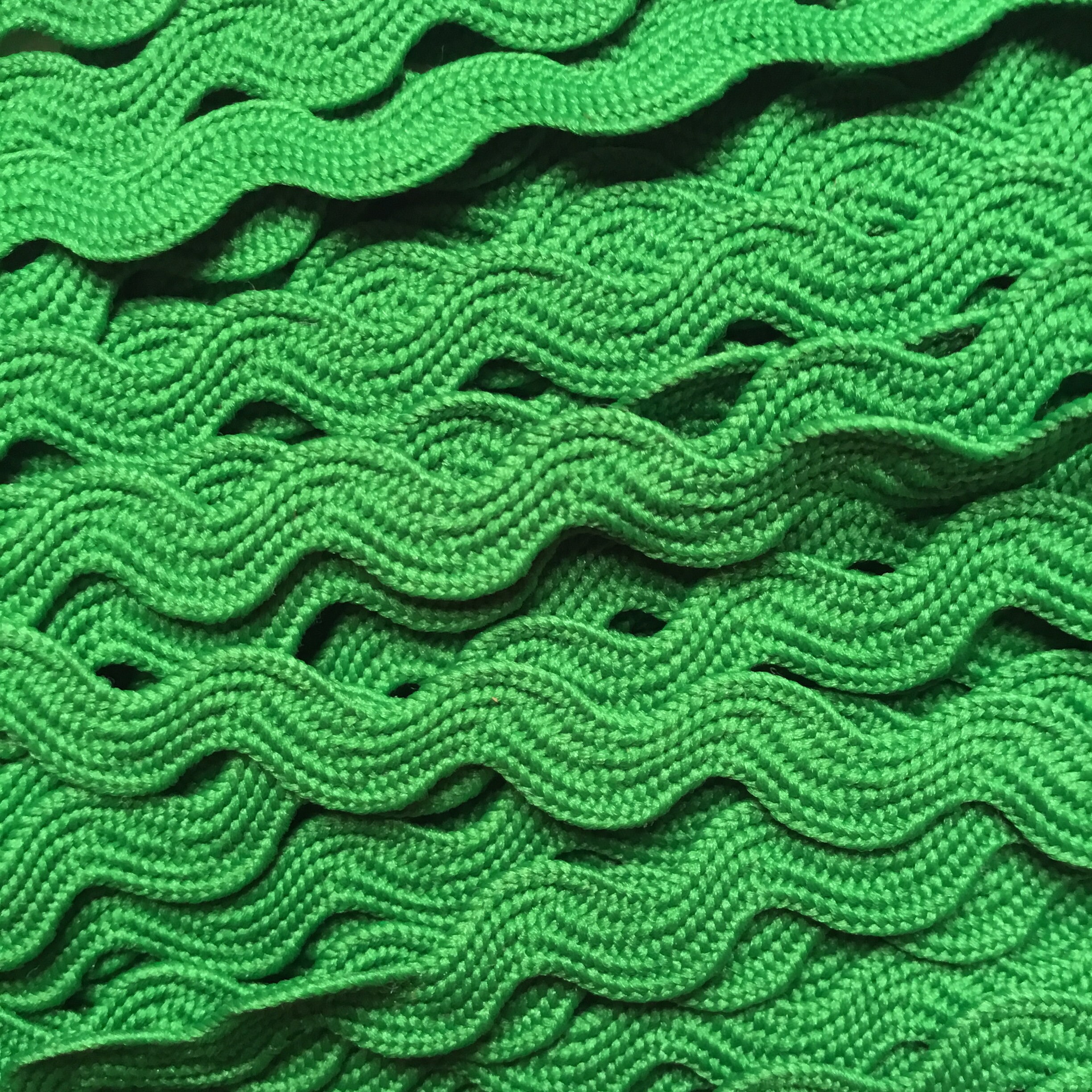 Vintage green ric rac 10mm width. Price is for 2 metre length. - Etsy 日本