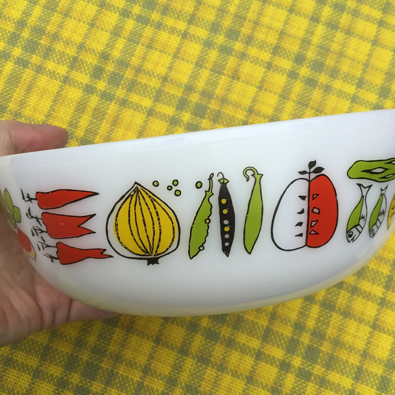 Pyrex Harvest Vegetables Casserole Dish. Round Oven to Table. | Etsy