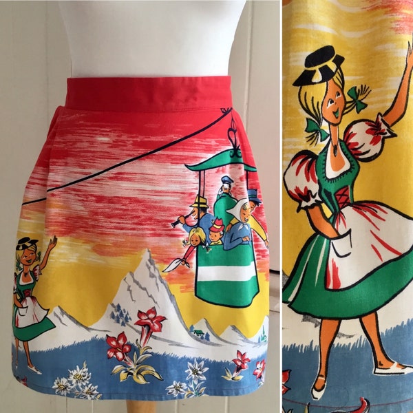 Retro Half Apron - Etsy