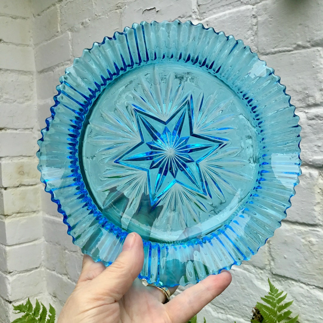 Sowerby Glass Tyneside Star Fluted Dish. Pattern No 2455. Art Deco ...