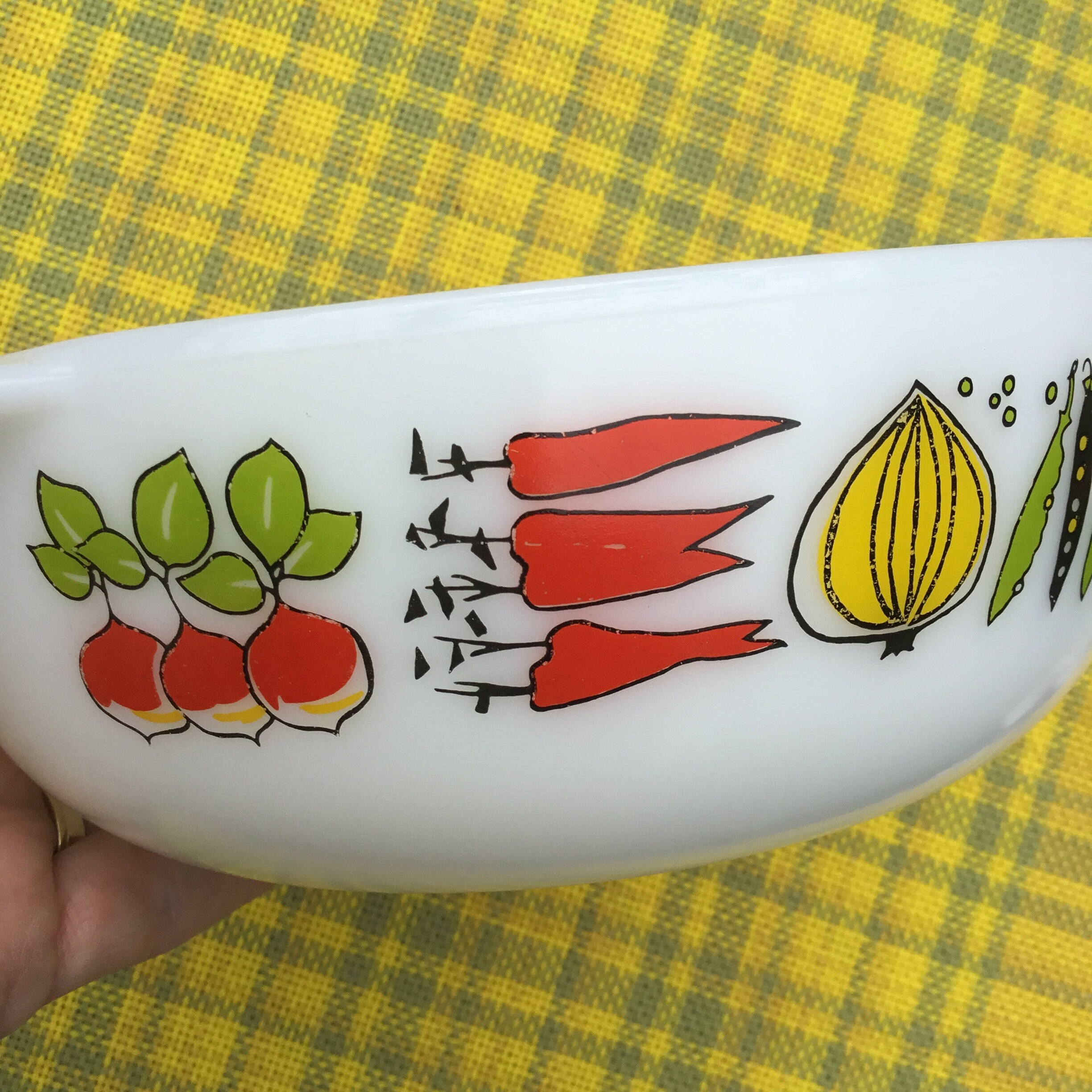 Pyrex Harvest Vegetables Casserole Dish. Round Oven to Table. | Etsy