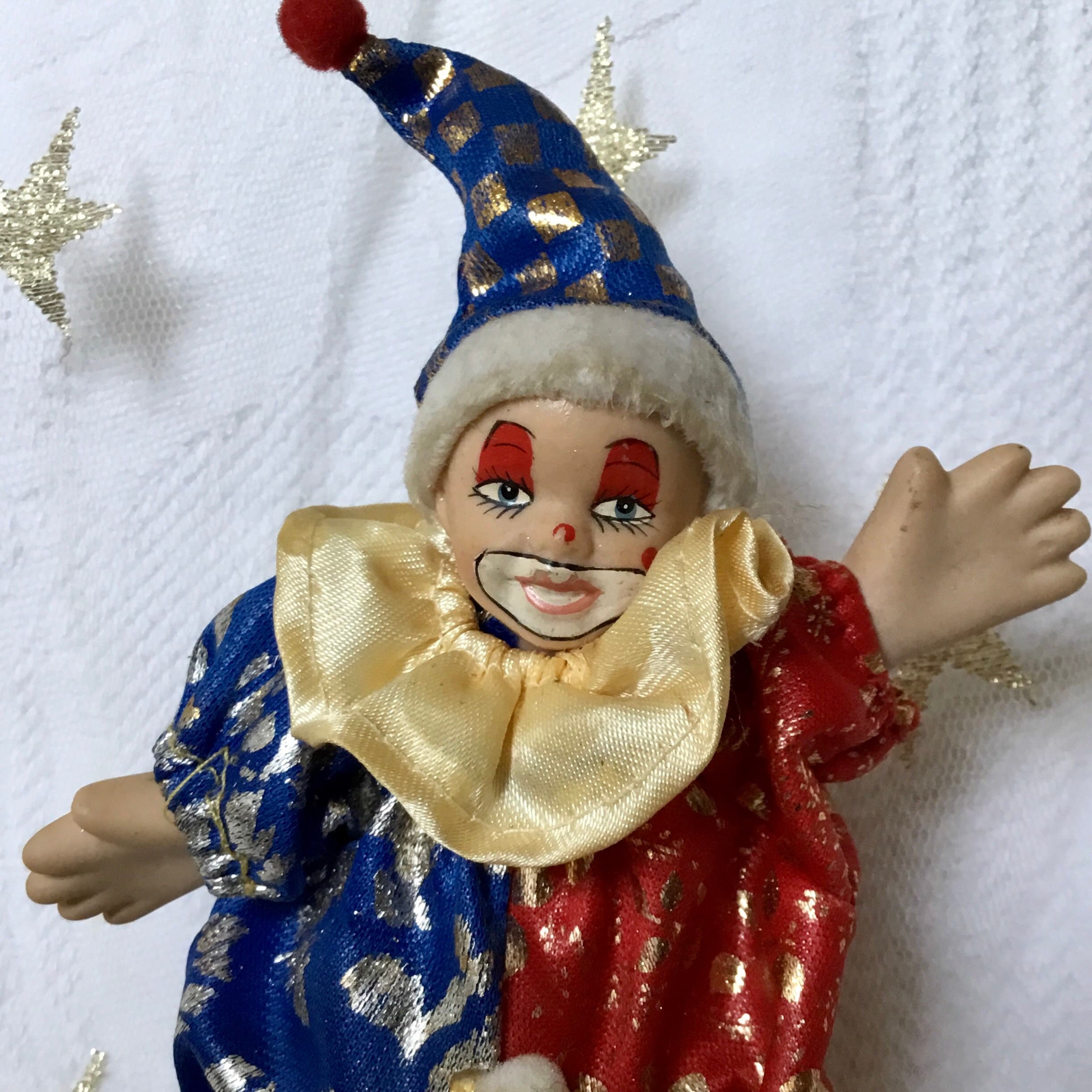 Dolls & Miniatures Has wired limbs so he can change positions Fabric ...