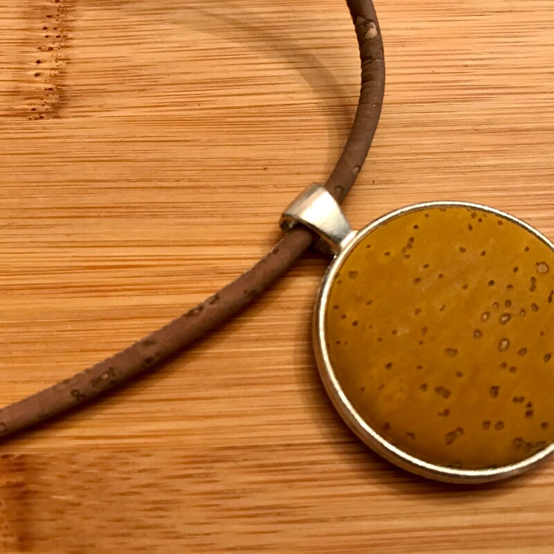 Cork Pendant - Etsy