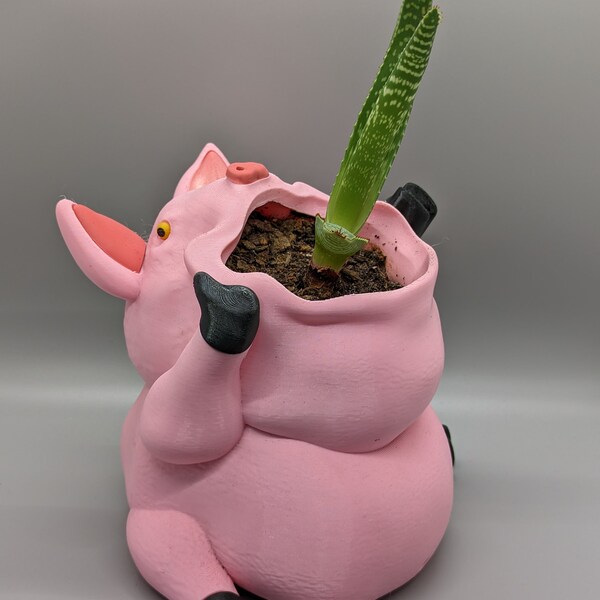 Pig Planter - Etsy