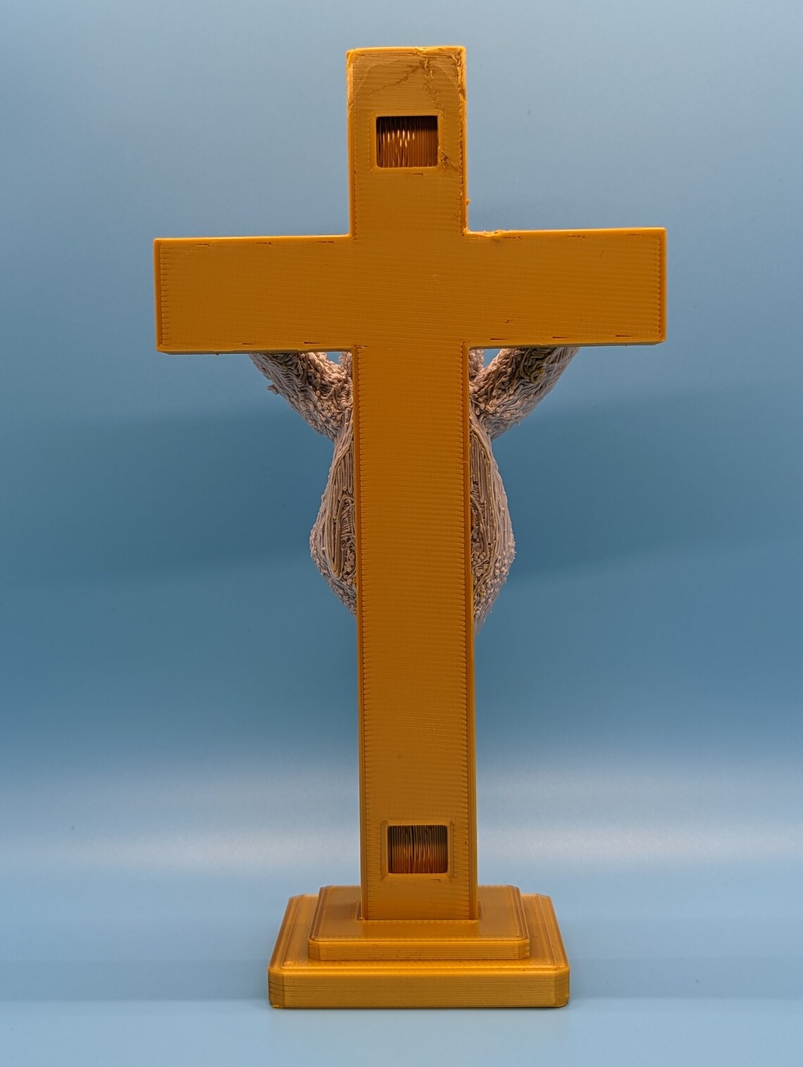 Crucified Teddy Bear. 8 Inch Free Standing 3d Printed Crucifix - Etsy