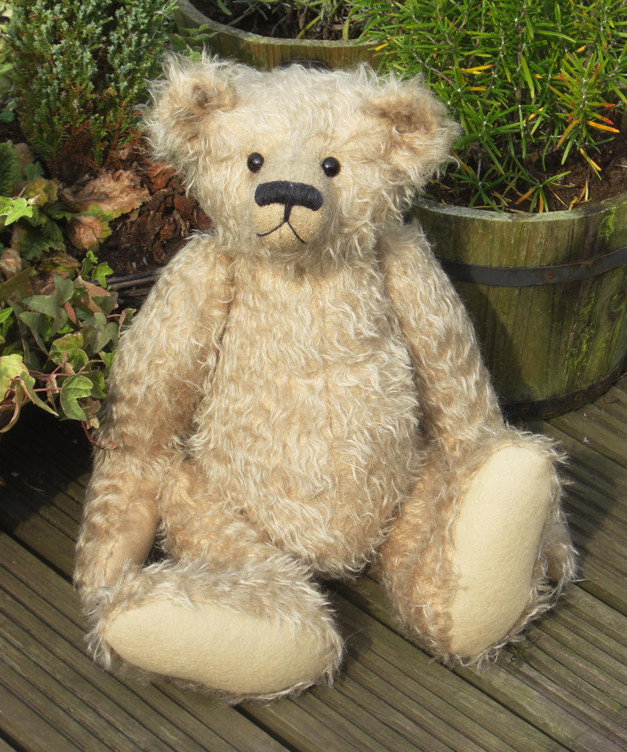 Chester Large PDF DOWNLOAD Jointed Teddy Bear Sewing Pattern by Barbara ...