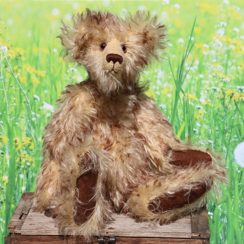 Hank PDF DOWNLOAD Jointed Mohair Teddy Bear Sewing Pattern to - Etsy
