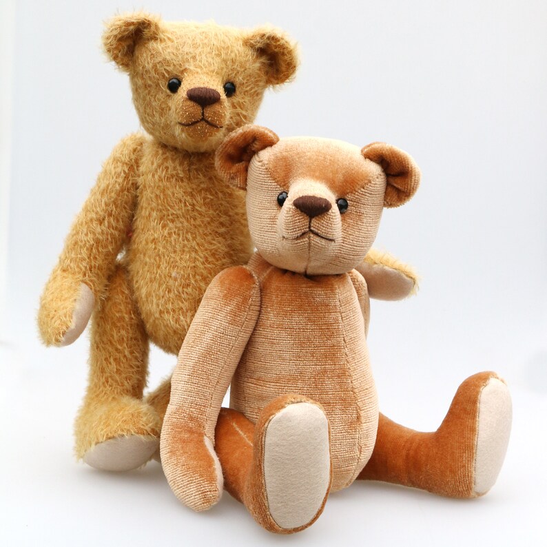 Francis PDF DOWNLOAD Jointed Teddy Bear Sewing Pattern by | Etsy