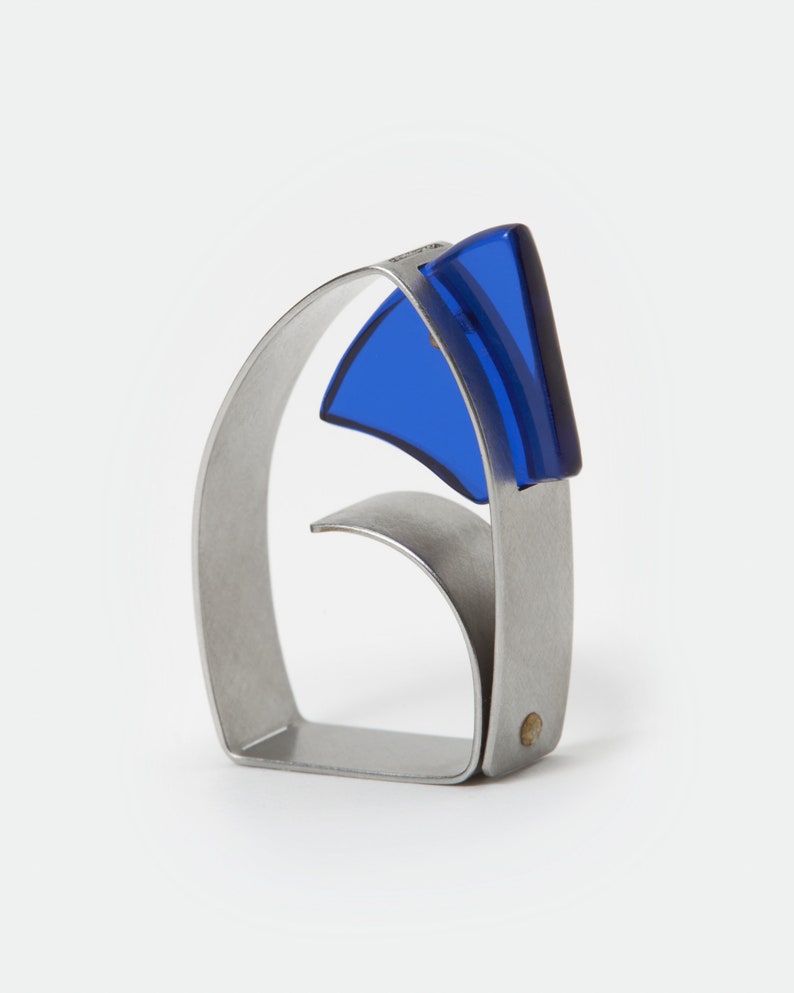 Stainless Steel & Acrylic Glass Ring | Architectural Design ...