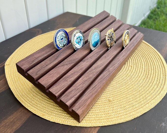 Challenge Coin Display Rack - Etsy