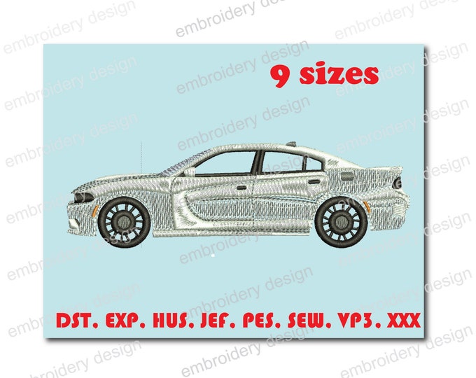 Car Embroidery Design. Machine Embroidery Design. .car Pattern. Instant ...