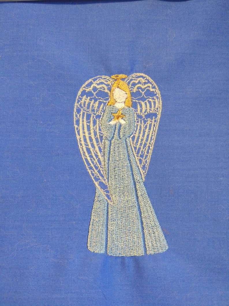 Christmas Angel Embroidery Design Angel Machine Embroidery | Etsy