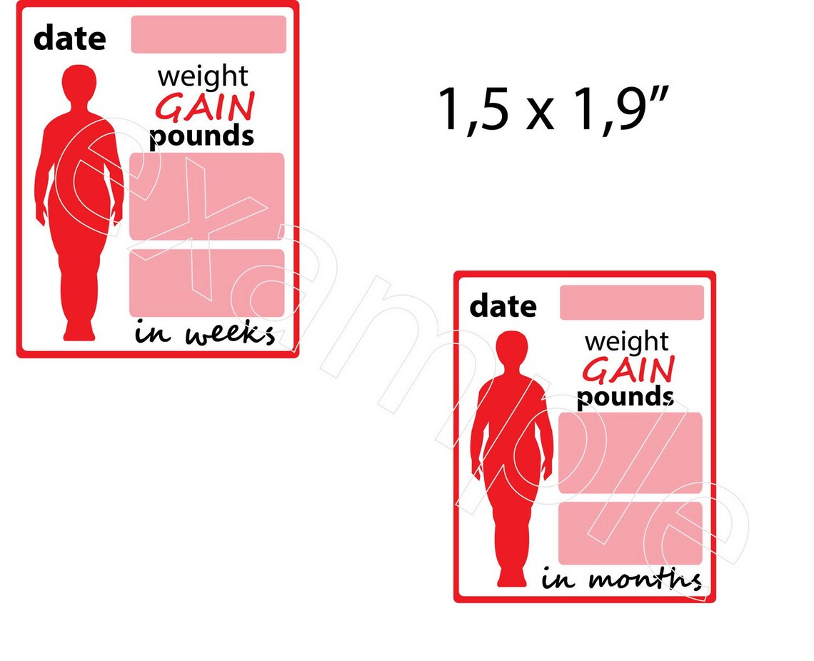 Weight Loss Stickers Diet Stickers Fitness Stickers for | Etsy