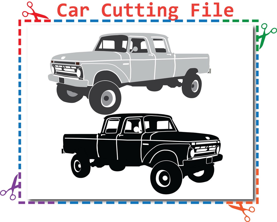 Truck Svg 1965 car Svg Transport Svg Old Model Car Svg - Etsy