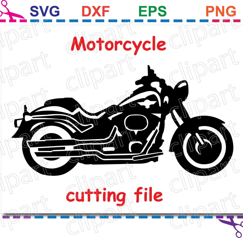 Motorcycle Svg - Etsy