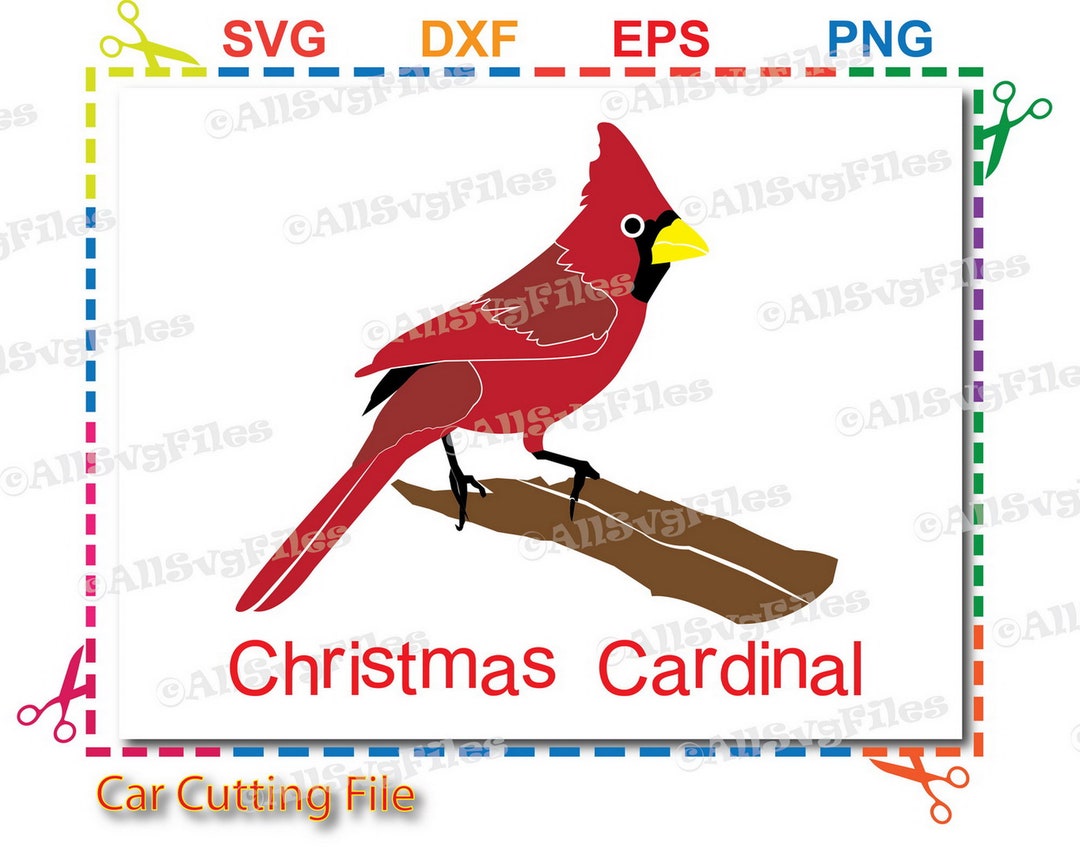 Red Cardinal SVG ,christmas Cardinal Svg,christmas Svg, Dxf and More ...