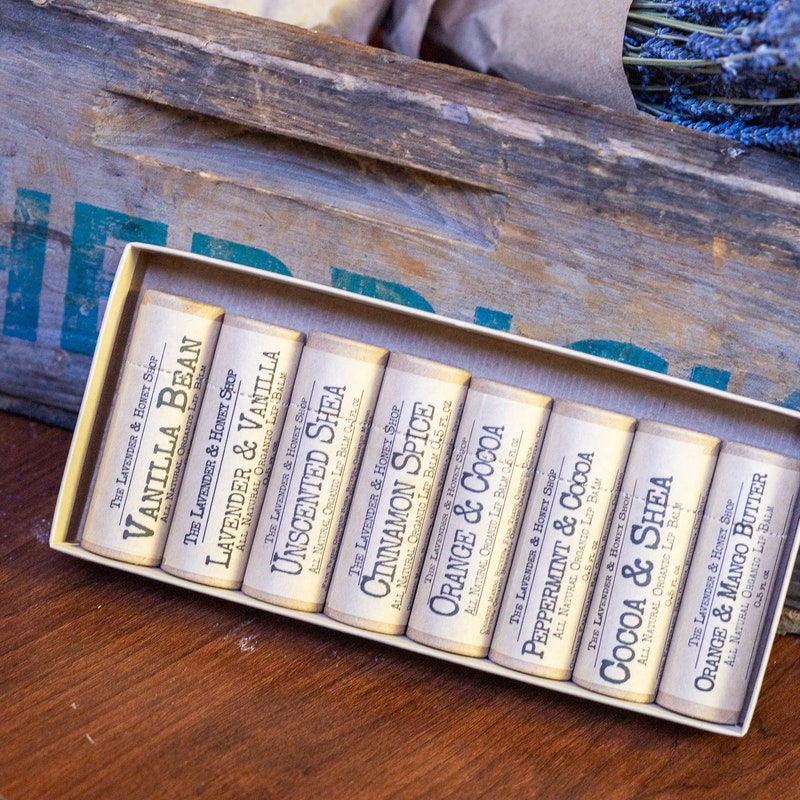 Mini Handmade Lip Balm - Etsy