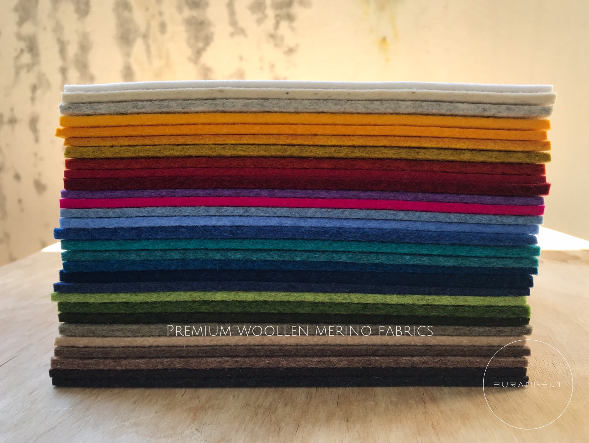 100% Wollfilz 5mm Filzbögen 40x30cm Bastelfilz Farbe nach - Etsy