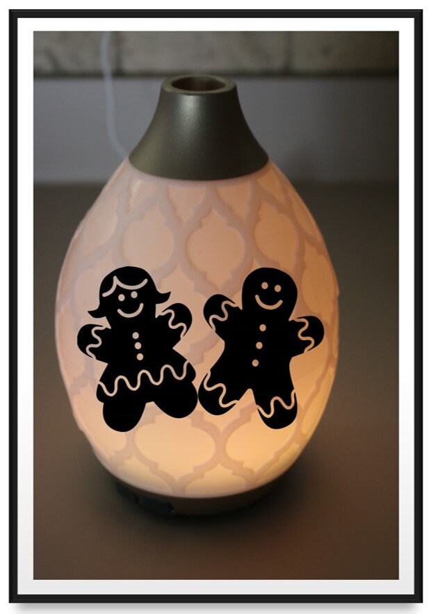 Holiday Essential Oil Diffuser Decals - Etsy