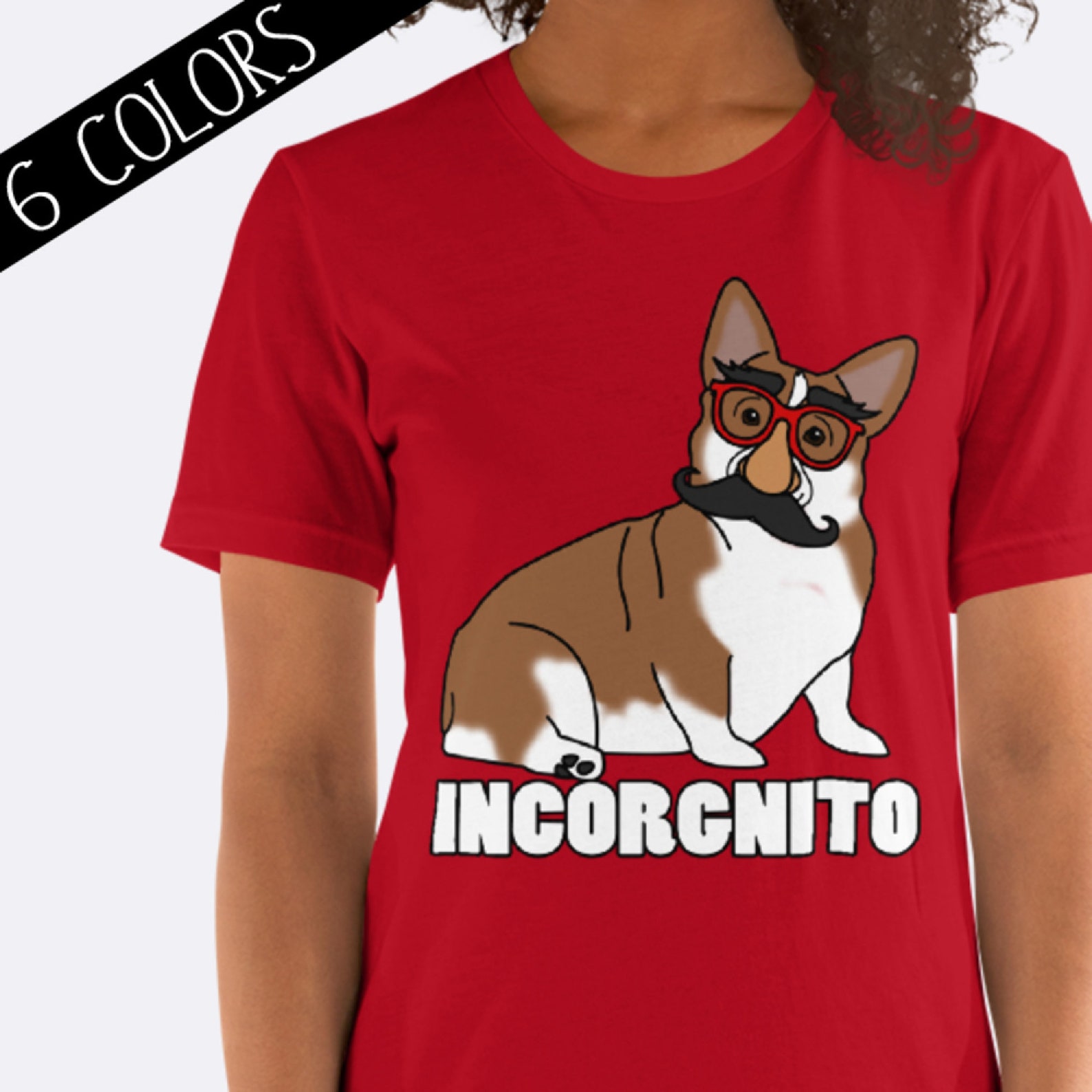 Incorgnito Shirt Funny Corgi Shirt Funny Dog Shirt Gift - Etsy