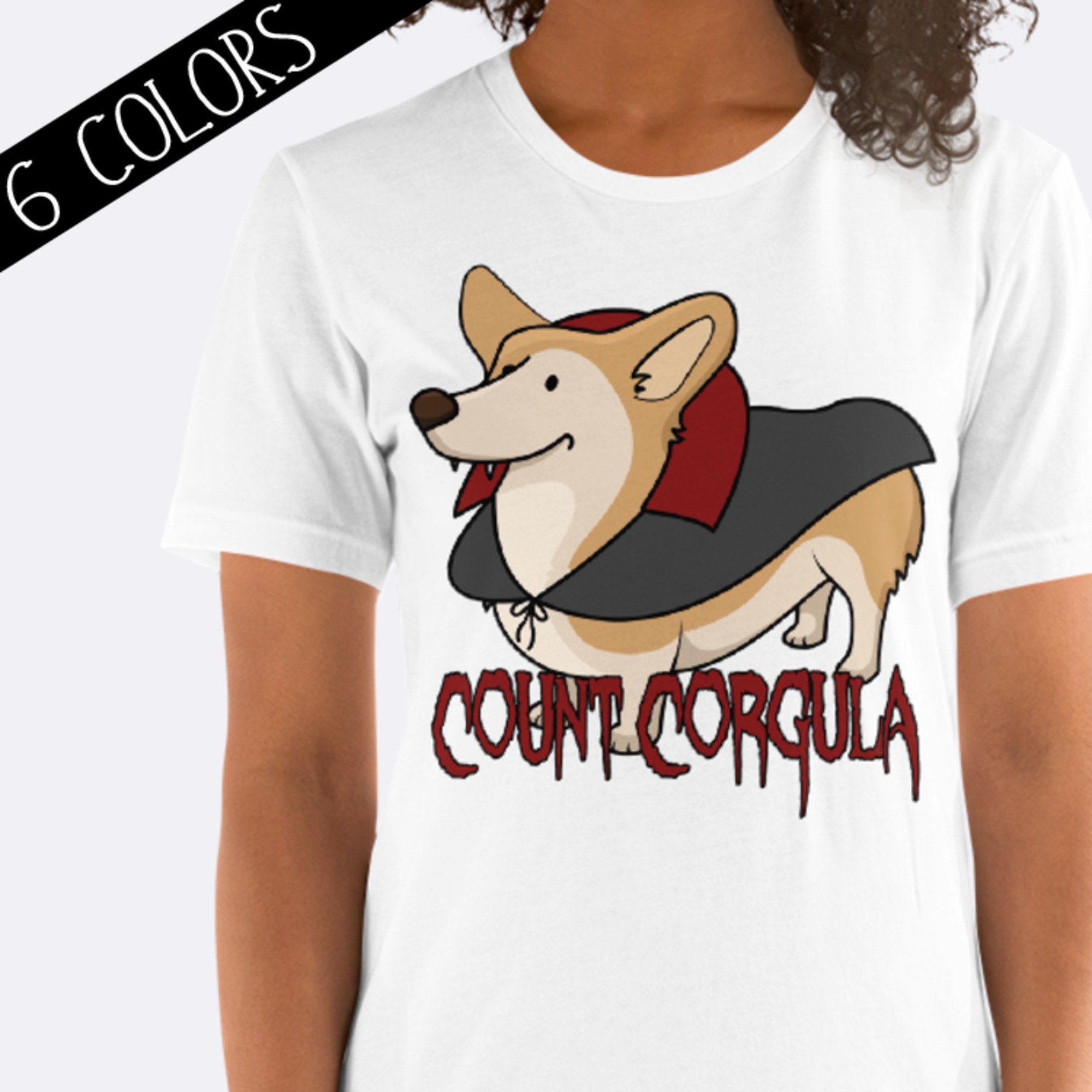 Conde Corgula Camisa Camisa de Halloween Camisa divertida de - Etsy España