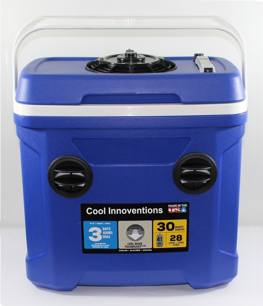 12V Portable Air Conditioner Cooler 30 Quart 560 CFM Digital Multi ...