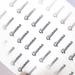 Special Silver Clear Name Stickers waterproof - Etsy