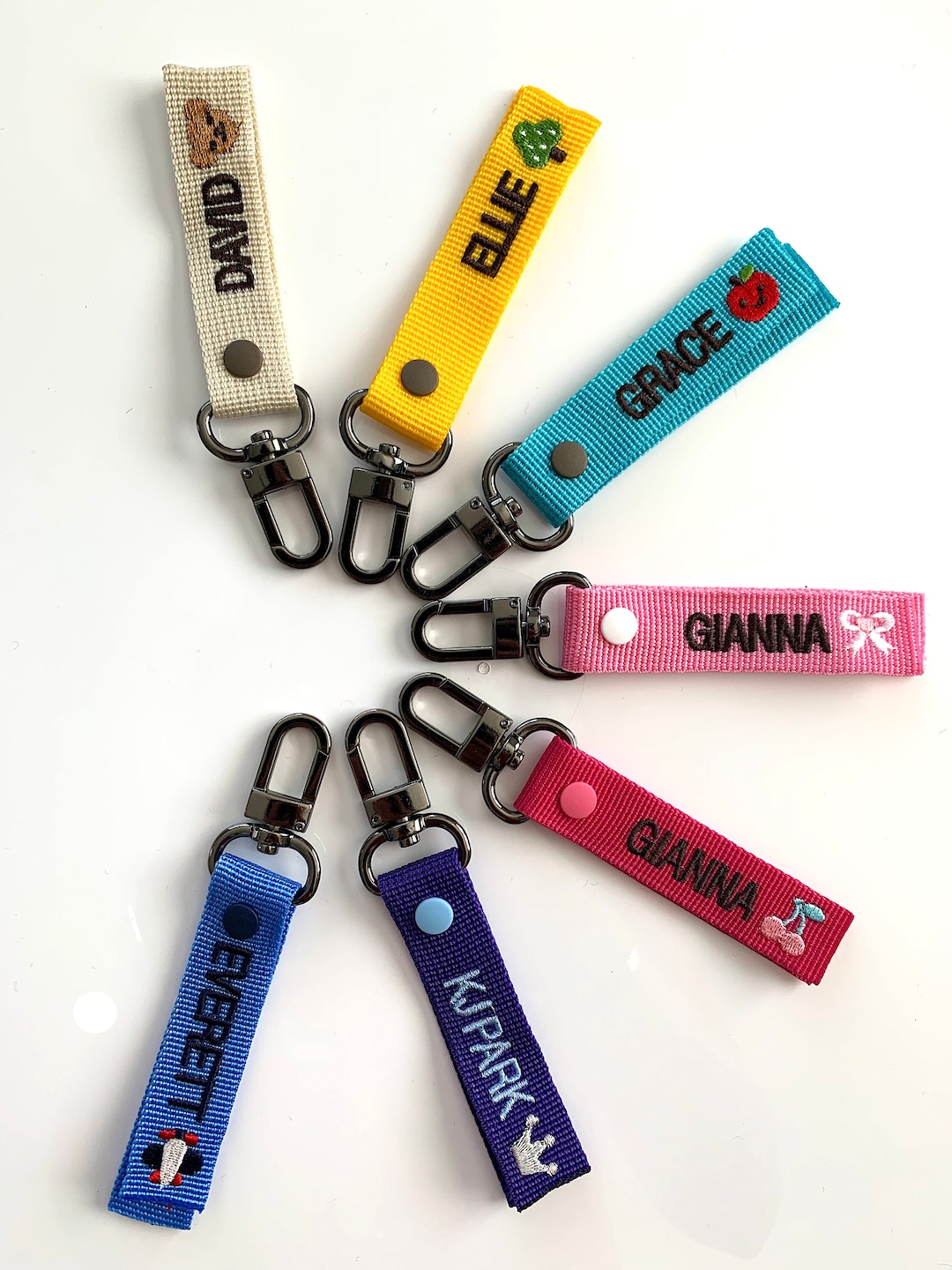 Embroidery Name Tag Small/ Large Size - Etsy