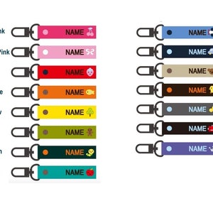 Embroidery Name Tag Small/ Large Size - Etsy