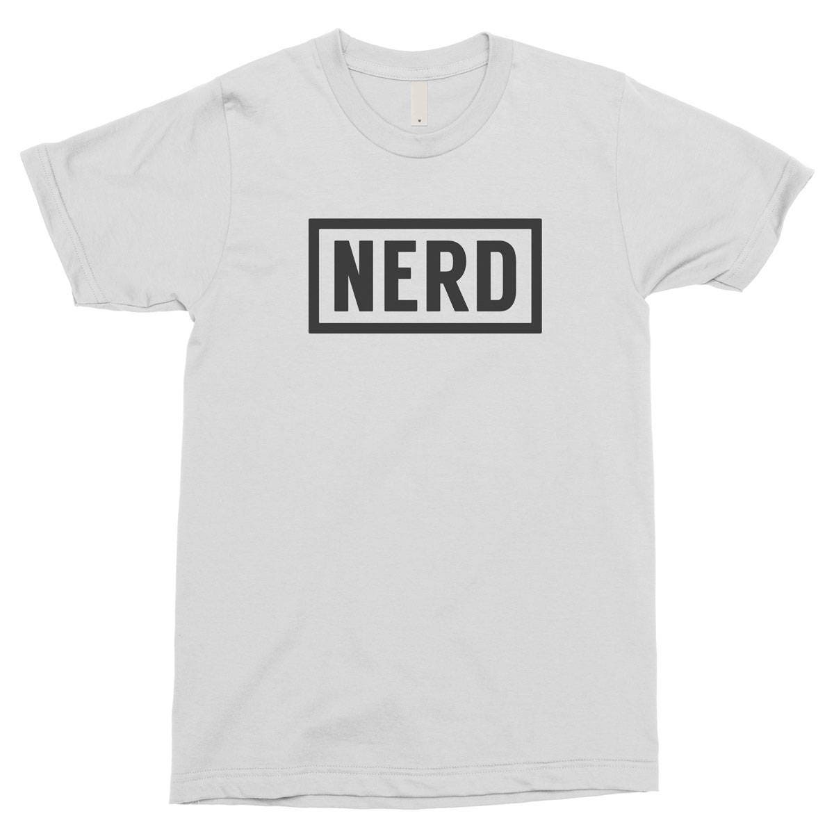 Nerd Logo Shirt Nerdy T-Shirt Best Nerd Shirts Geek Wife | Etsy