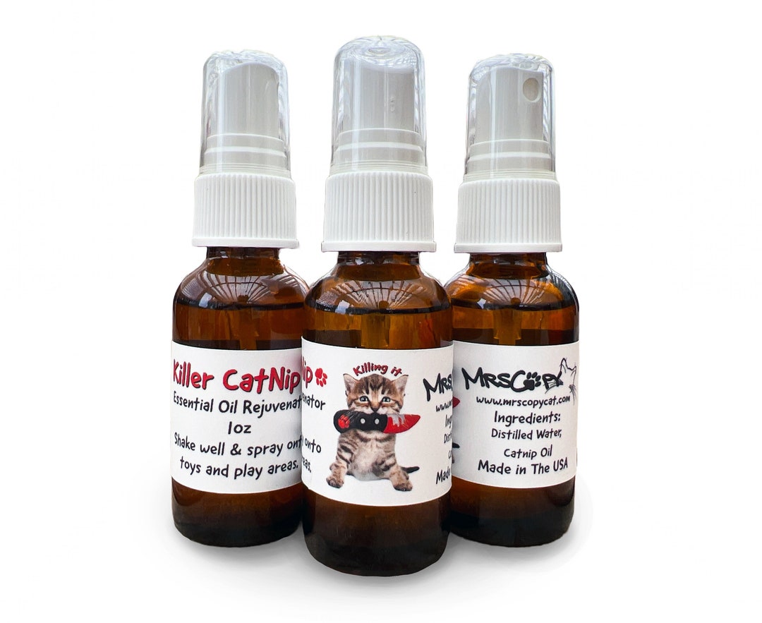 Organic Catnip Spray Killer Catnip Spray Organic Catnip Oil Natural