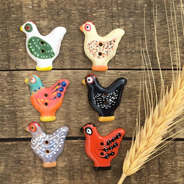 Ceramic Chickens - Etsy