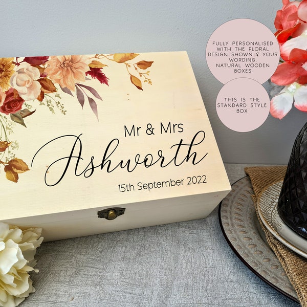 Wedding Wooden Boxes - Etsy
