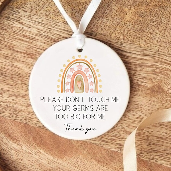 Dont Touch Baby Sign - Etsy