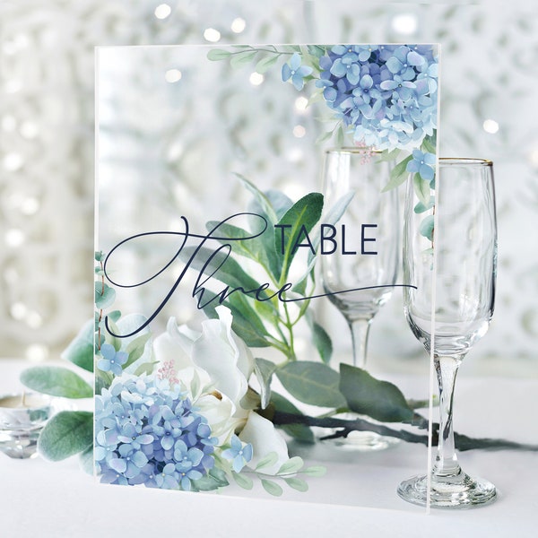 Acrylic Table Number - Etsy