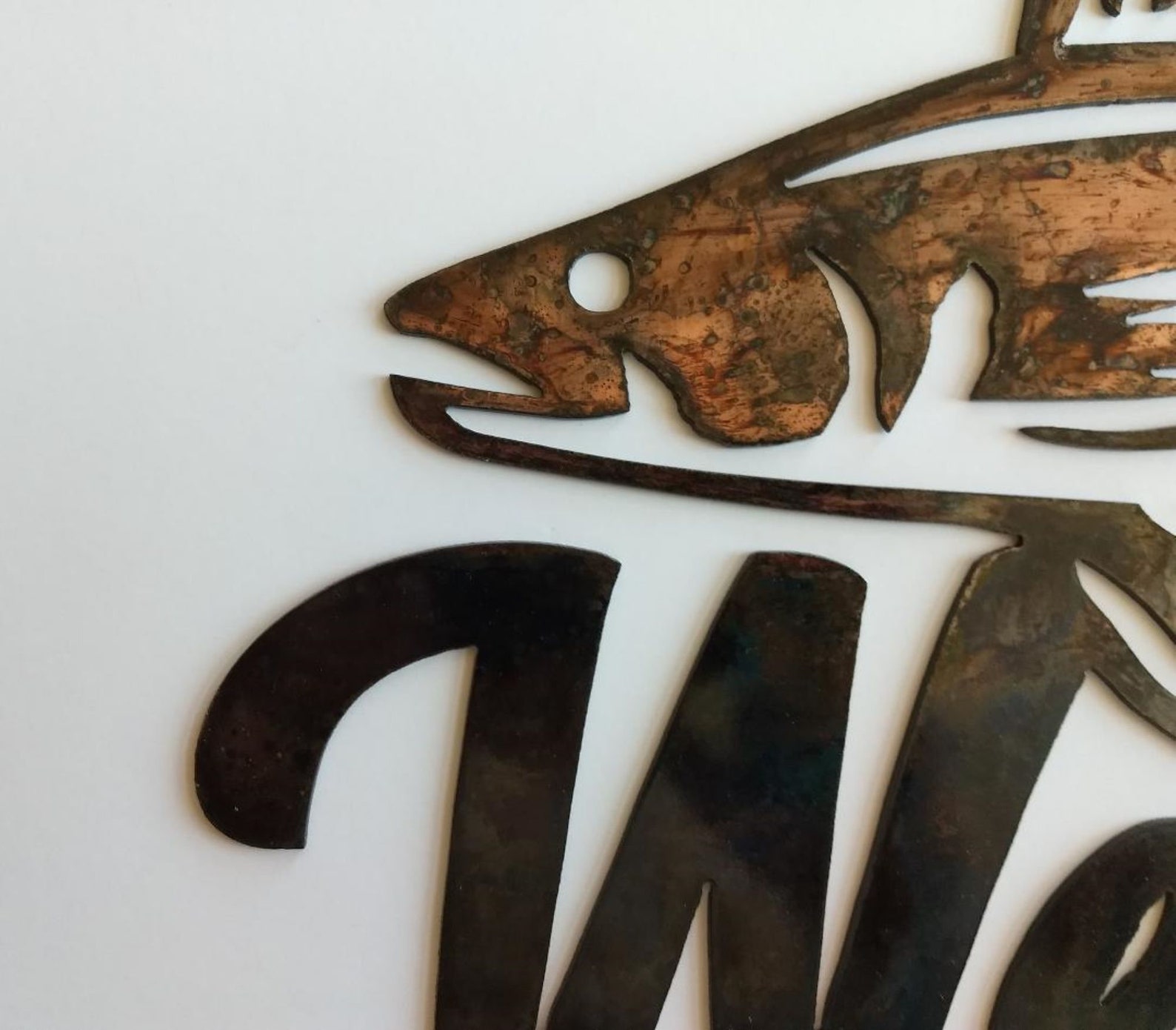 Walleye Welcome Sign Metal Walleye Decor Gift for Fisherman - Etsy