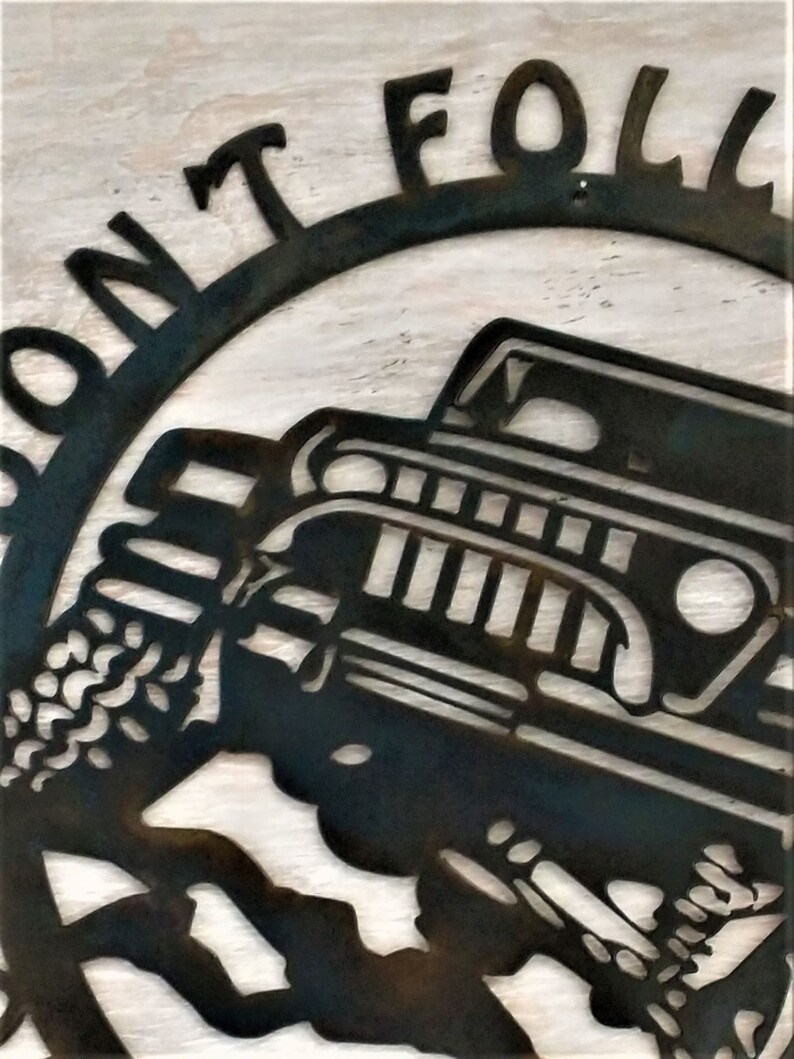 Jeep Metal Wall Art Jeep off Road Sign Jeep Lover Gift off | Etsy