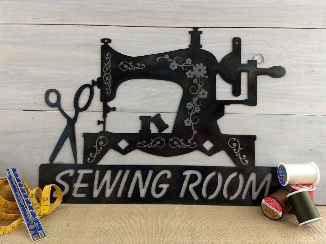 Sewing Room Sign, Sewing Room Wall Art, Seamstress Gift, Craft Room ...