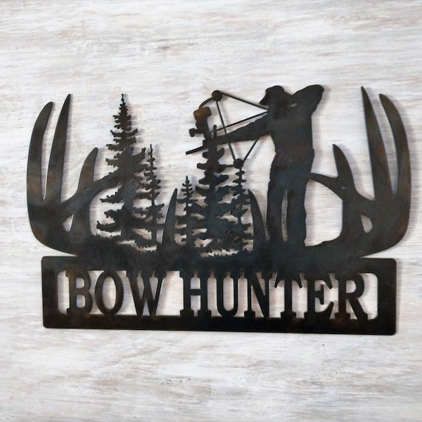 Metal Hunting Sign - Etsy