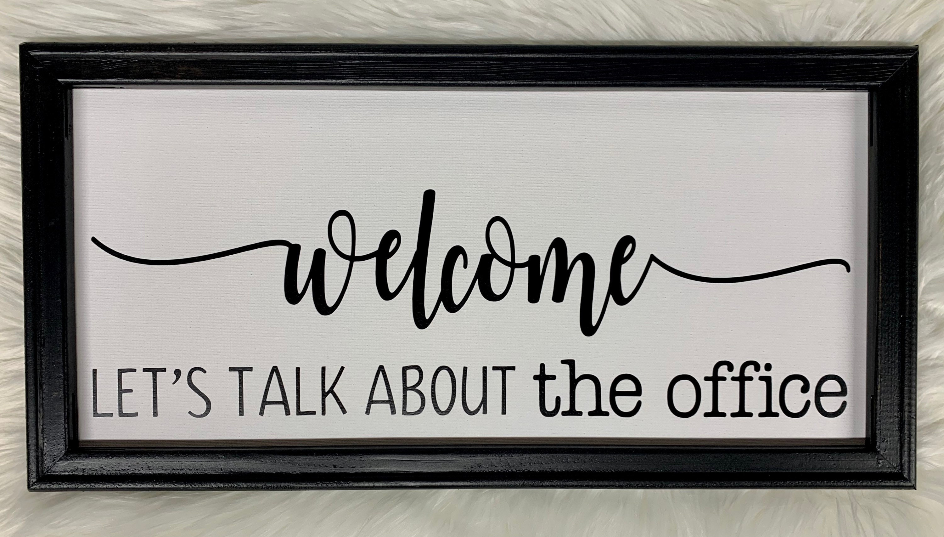 Digital Office Welcome Signs