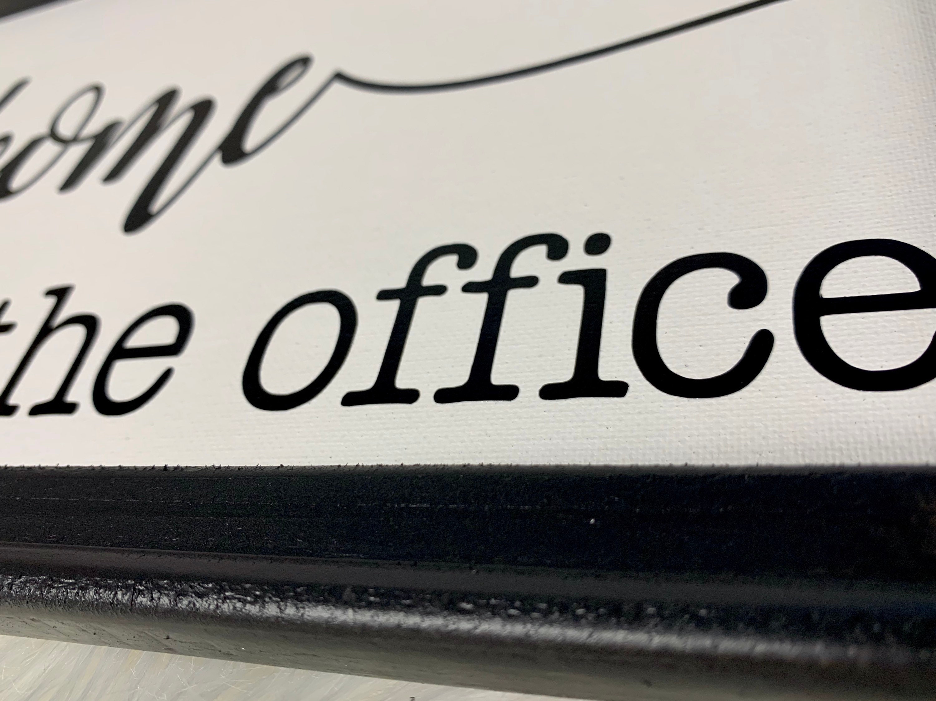 The Office Welcome Sign - Etsy