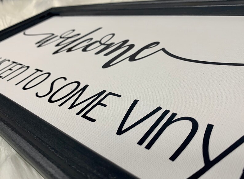 Welcome Sign Vinyl Records | Etsy