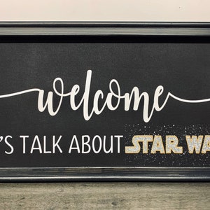 Star Wars Welcome Sign - Etsy