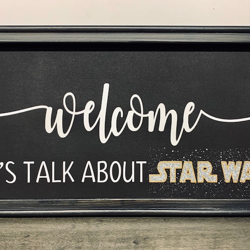 Star Wars Welcome Sign - Etsy