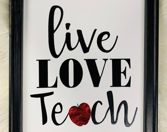Live Love Teach - Etsy