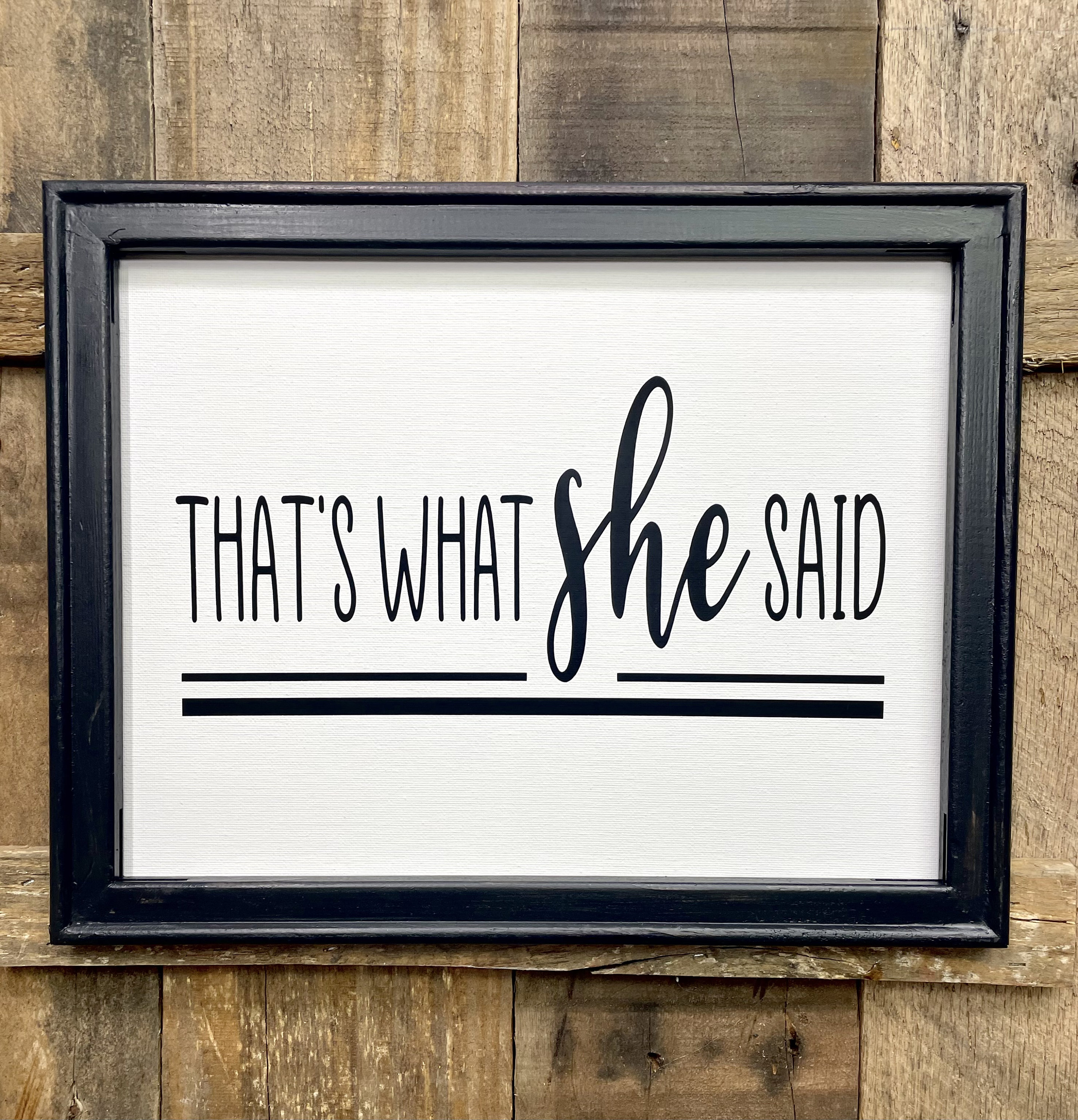 The Office - That's What She Said - Michael Scott Sign - Etsy
