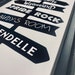 Disney/universal Inspired Directional Sign - Etsy
